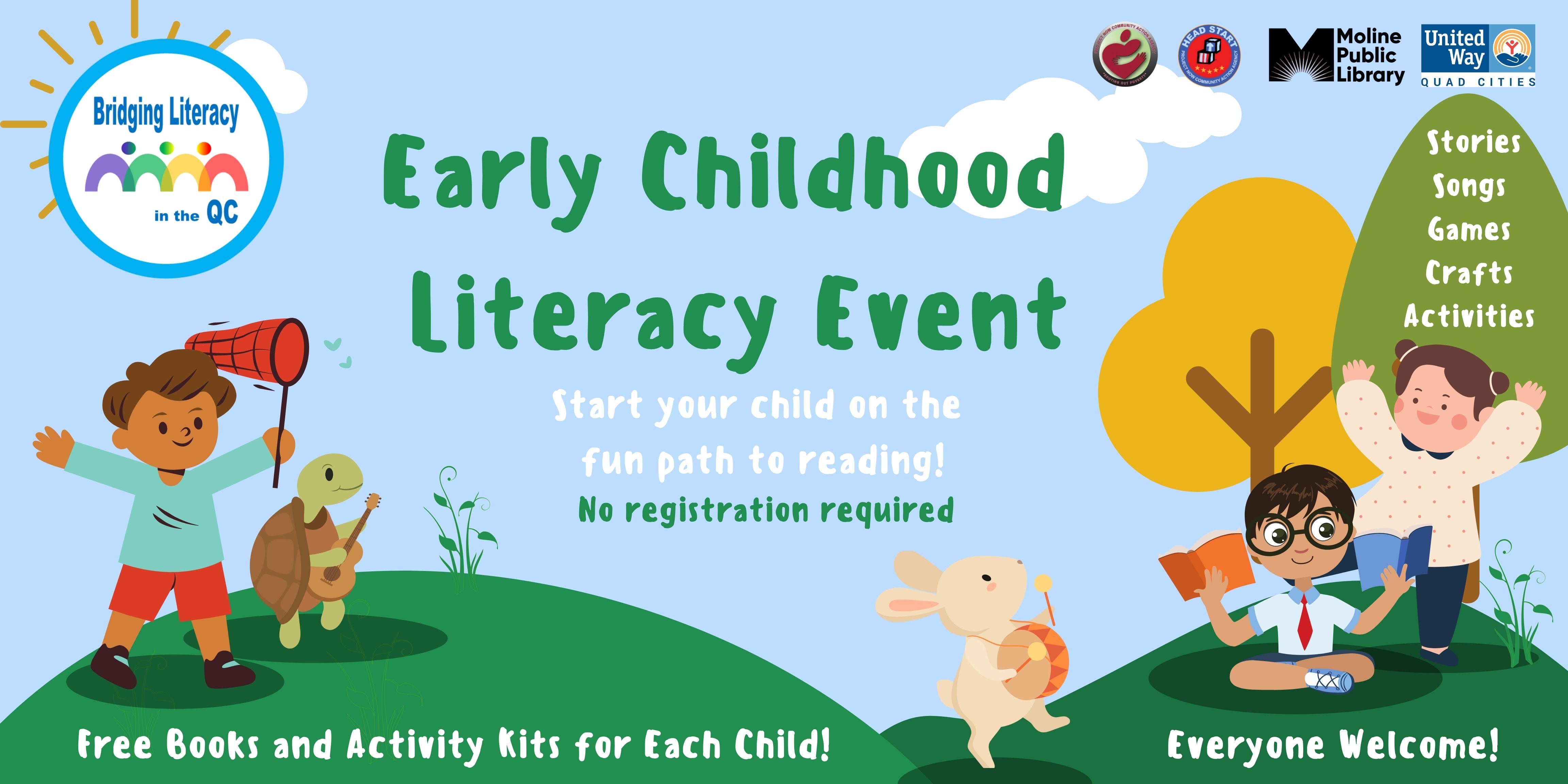 Bridging Literacy Event at Stephens Park | Moline Public Library