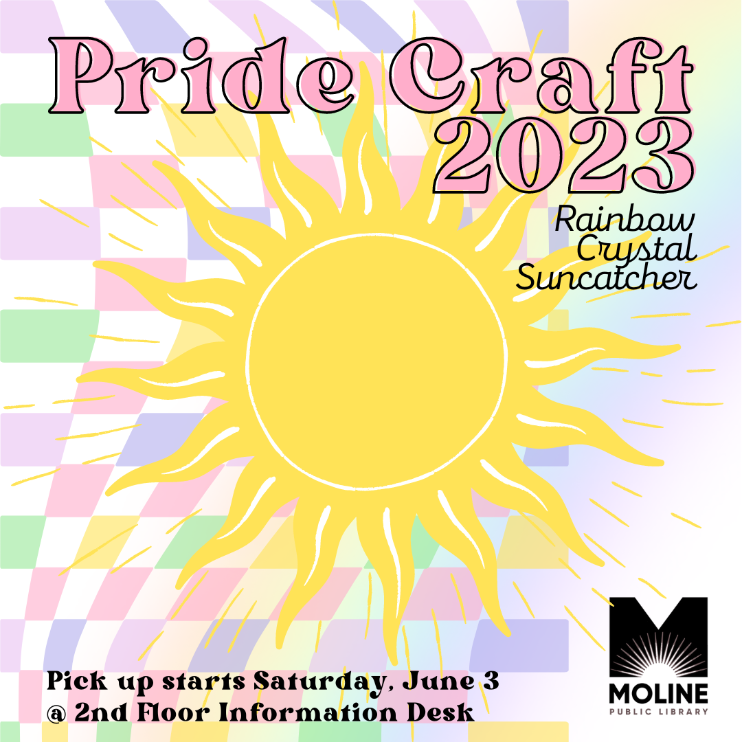 Pride Craft 2023 - Rainbow Crystal Suncatcher! | Moline Public Library